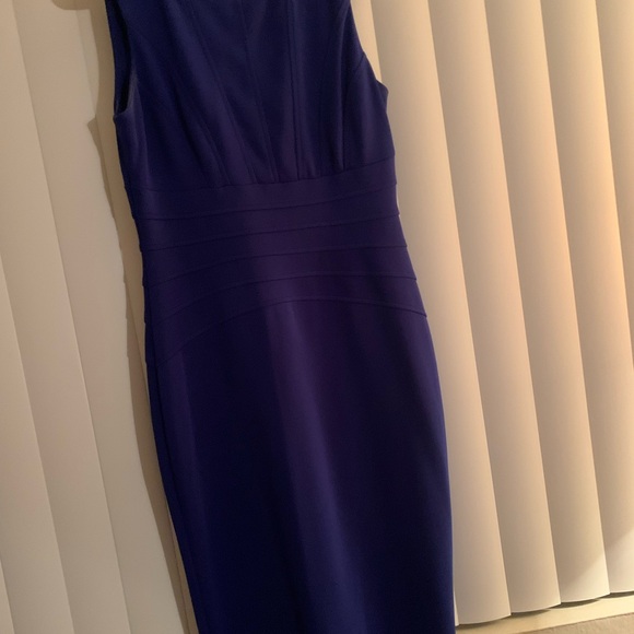 Ivanka Trump | Dresses | Ivanka Trump Royal Blue Midi Dress | Poshmark